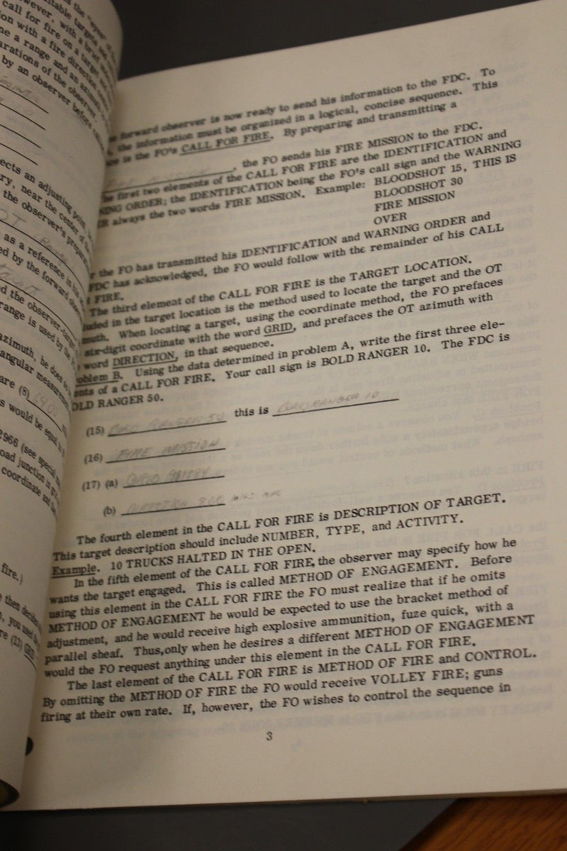 Army Instructional Material for Armor NCO Candidate Course, Arms Divis ...
