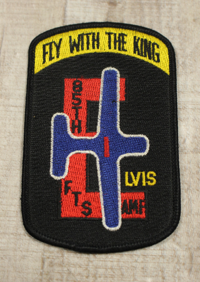 Elvis Fly With The King Patch - 85th FTS AMF - Used – Military Steals ...